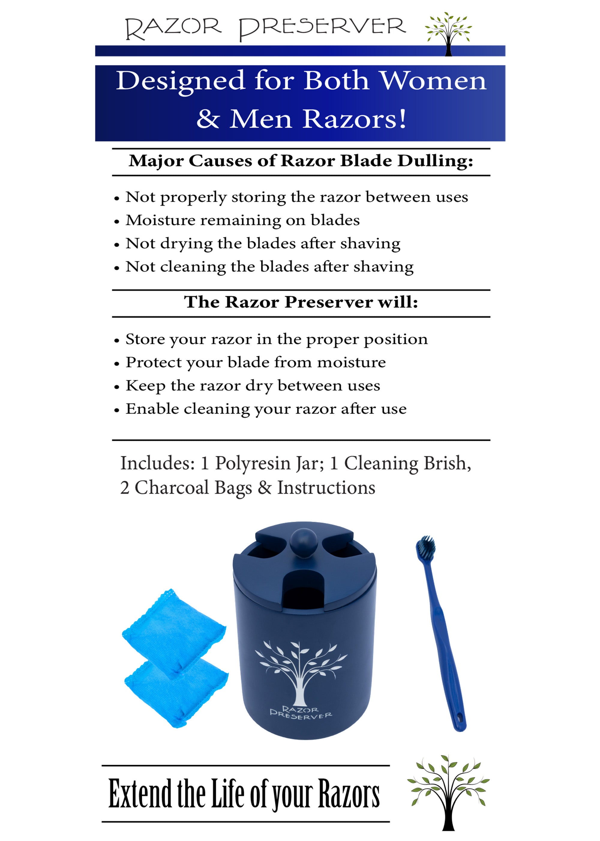 The Razor Preserver by Johnny World™ – Johnny World Products